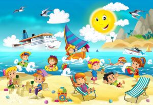 A Day at the Beach: Descriptive writing in 150 words - Young Story ...